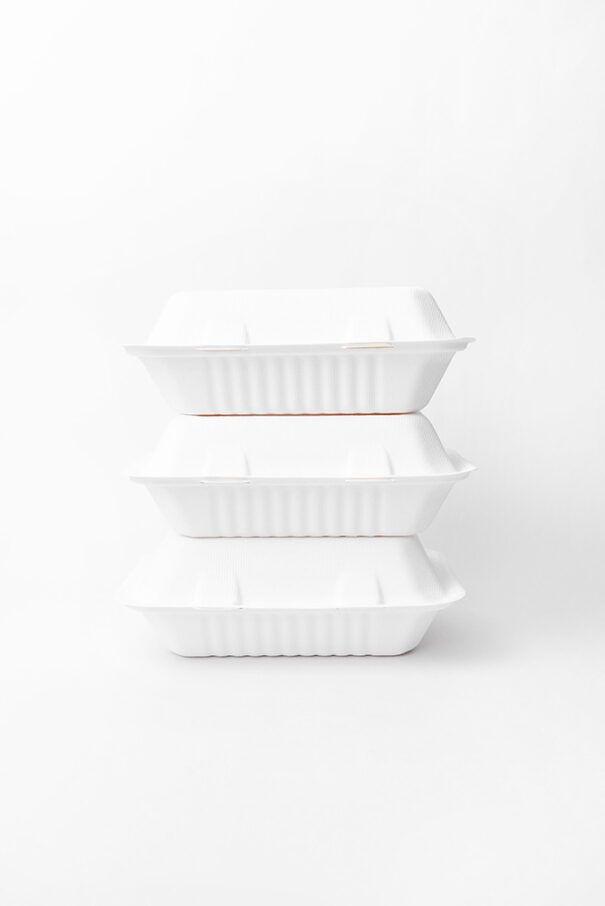 9 x 6 Compostable Hoagie Clamshell | Greenprint