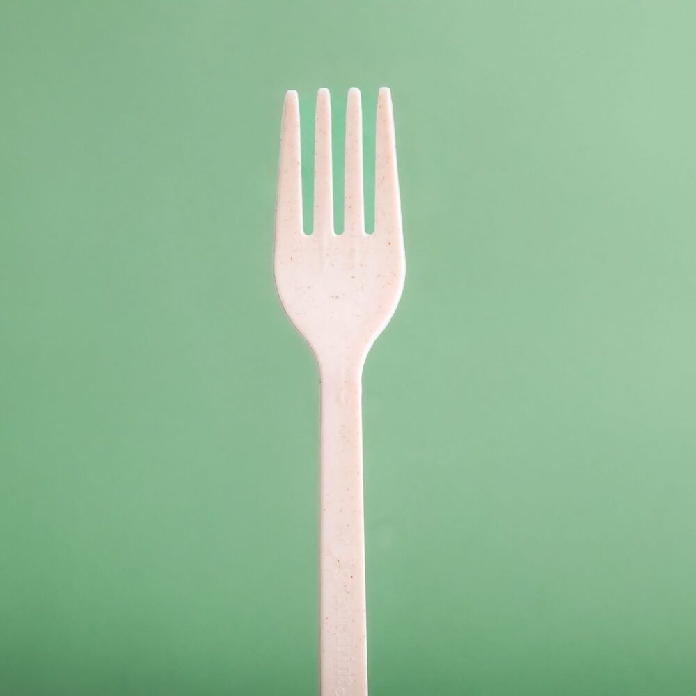 Green Dot Compostable Upcycled Agave Forks | Greenprint