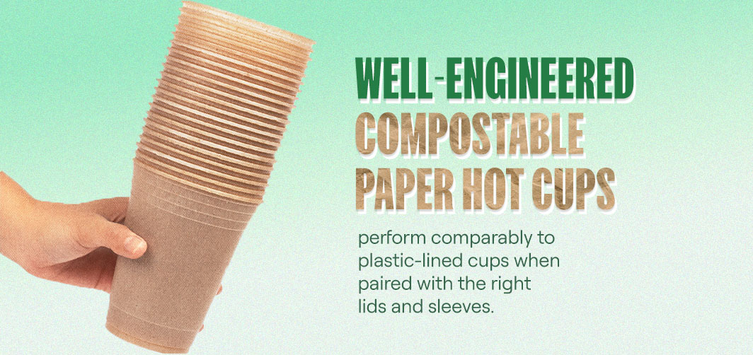 Heat Resistance in Compostable Cups - Greenprint